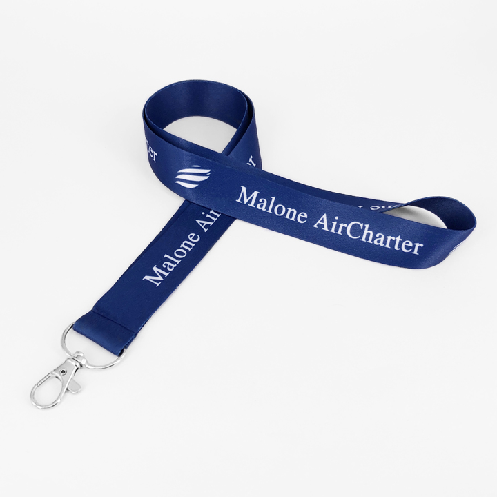 Custom 1" Double-Sided Lanyard with One-Color Logo Print ...