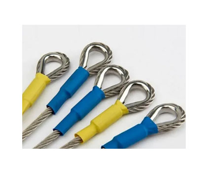 Heavy Duty Wire Rope Eye Grommet Sling 3/8" - 1" – Galvanized Steel ...